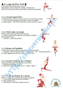 Le yoga du père noel - Chez Veronalice