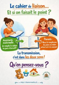 Cahier de liaison le point - Chez Veronalice